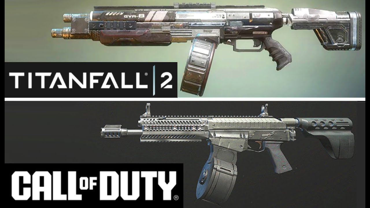 Recreating TITANFALL 2 guns in CoD... - YouTube