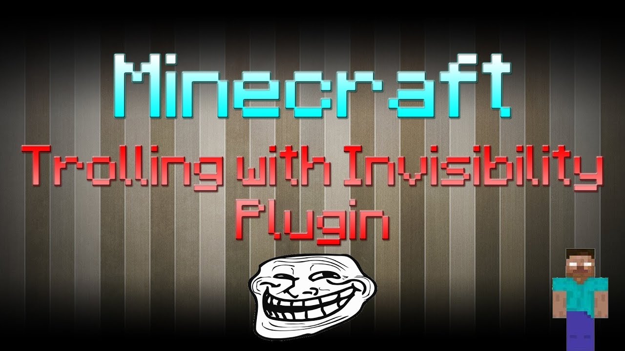 Minecraft: Trolling with Invisibility/Vanish Plugin (Part II) - YouTube