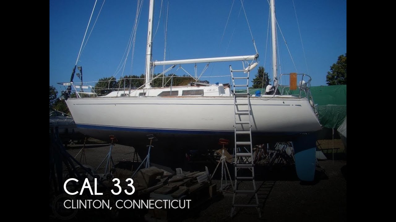 [SOLD] Used 1987 CAL 33 in Clinton, Connecticut - YouTube