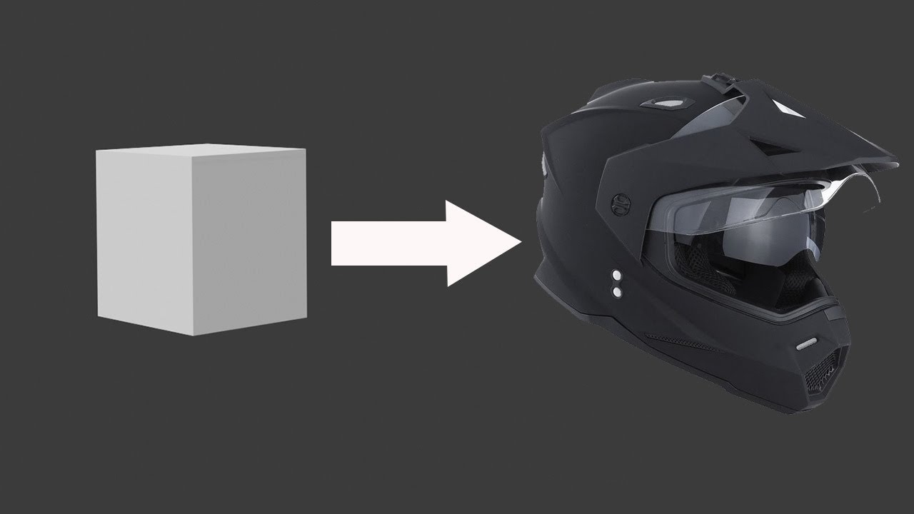 Helmet Design and Modelling in Blender 4.1 | Beginner Tutorial - YouTube