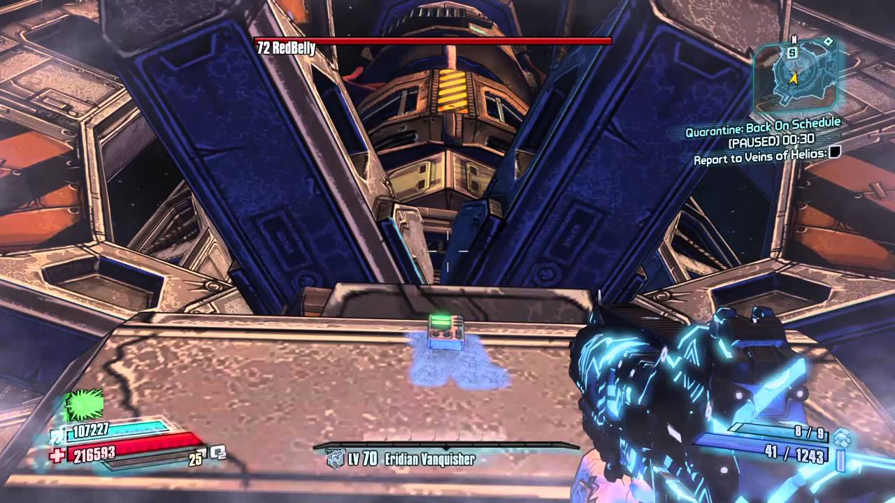 Borderlands: The Pre Sequel Crisis Scar Secret Button - YouTube