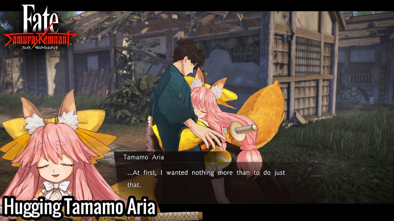Fate/Samurai Remnant | Getting A Hug From Tamamo Aria - YouTube