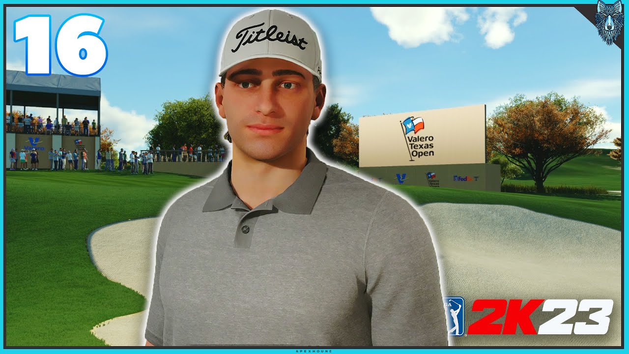 VALERO TEXAS OPEN - PGA TOUR 2K23 Career Mode - Part 16 | PS5 Gameplay ...