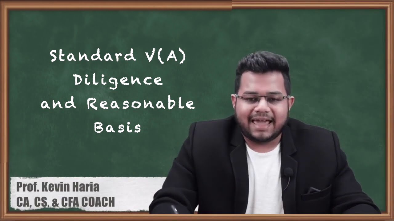Standard V(A) Diligence and Reasonable Basis - Code of Ethics - Ethics ...