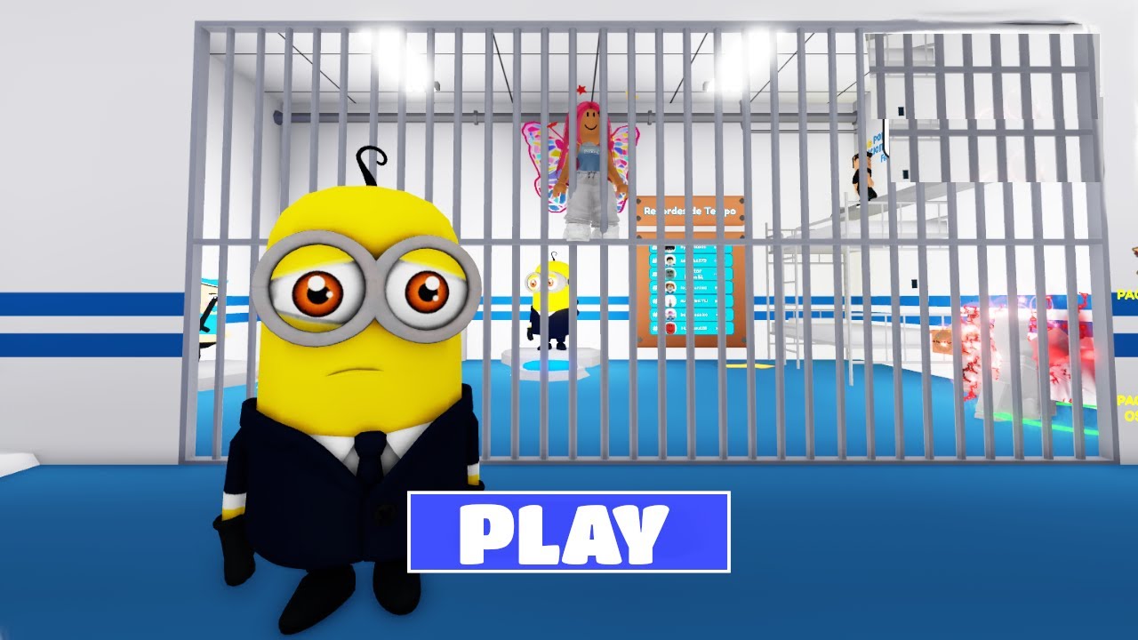 ESCAPAR MINIONS PRISON RUN (OBBY) NO ROBLOX - YouTube