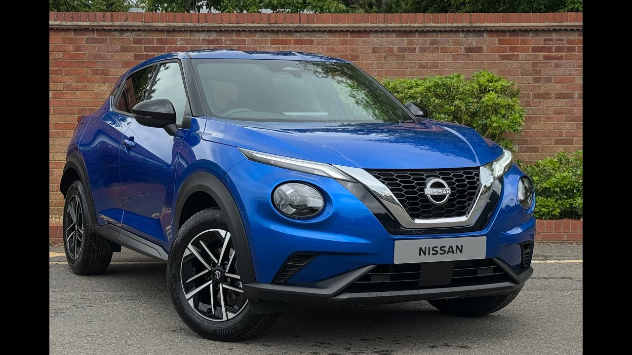Nissan Juke 1.0 DiG-T 114 N-Connecta 5dr Magnetic Blue - YouTube