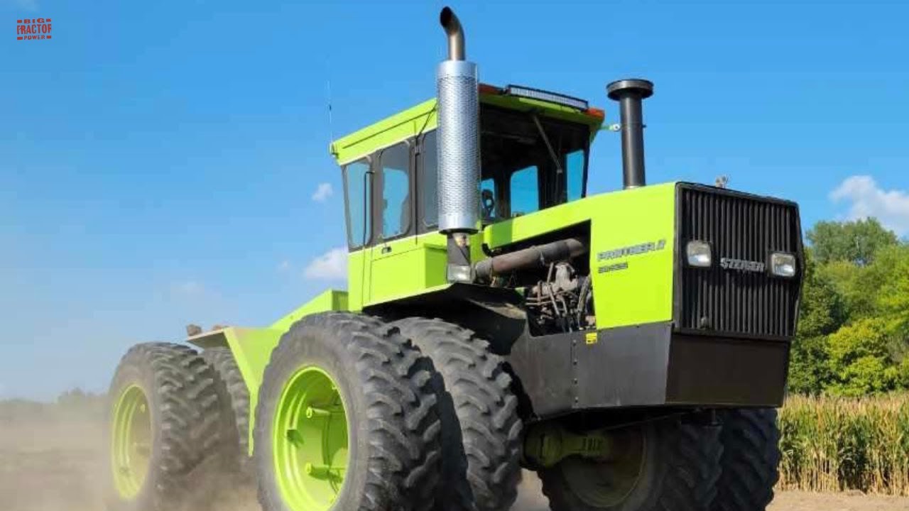 RARE Steiger SM-325 Panther IV Tractor - YouTube