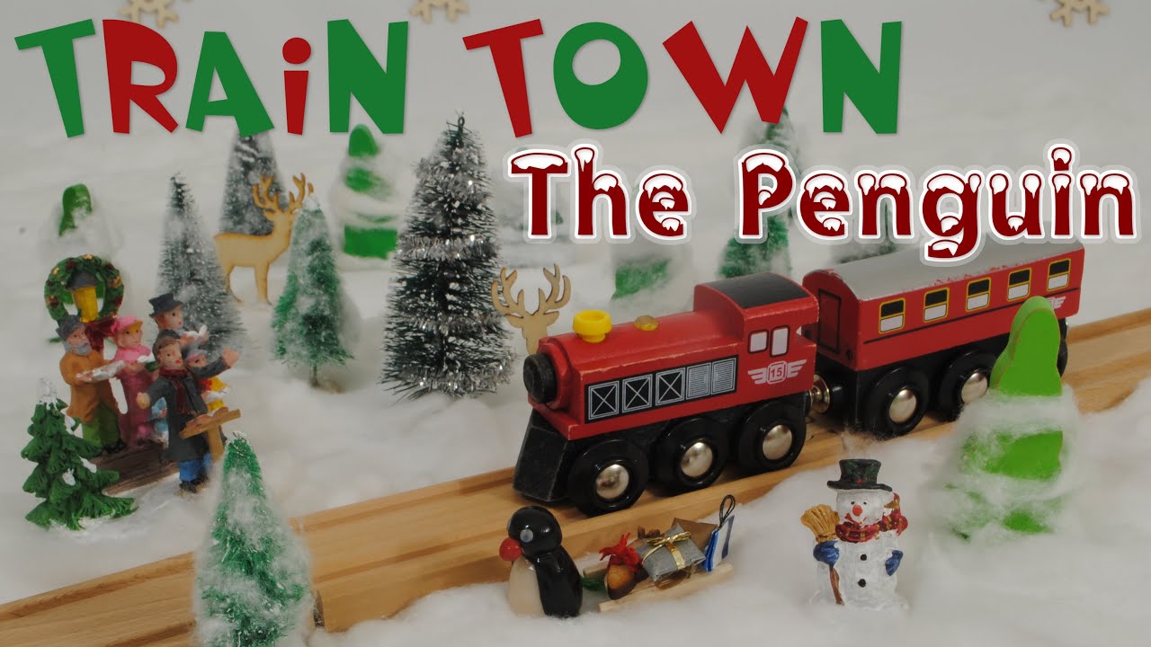 TRAiN TOWN - The Penguin Christmas Special (Stop Motion Train Stories ...