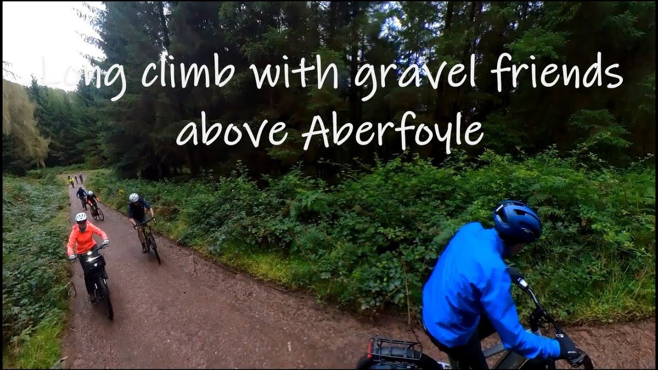 Aberfoyle Forest Climb Gravel Friends - YouTube