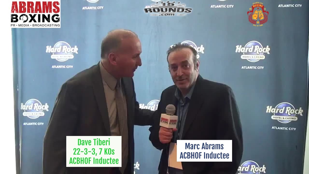 Former Middleweight Title Challenger Dave Tiberi talks about his ...