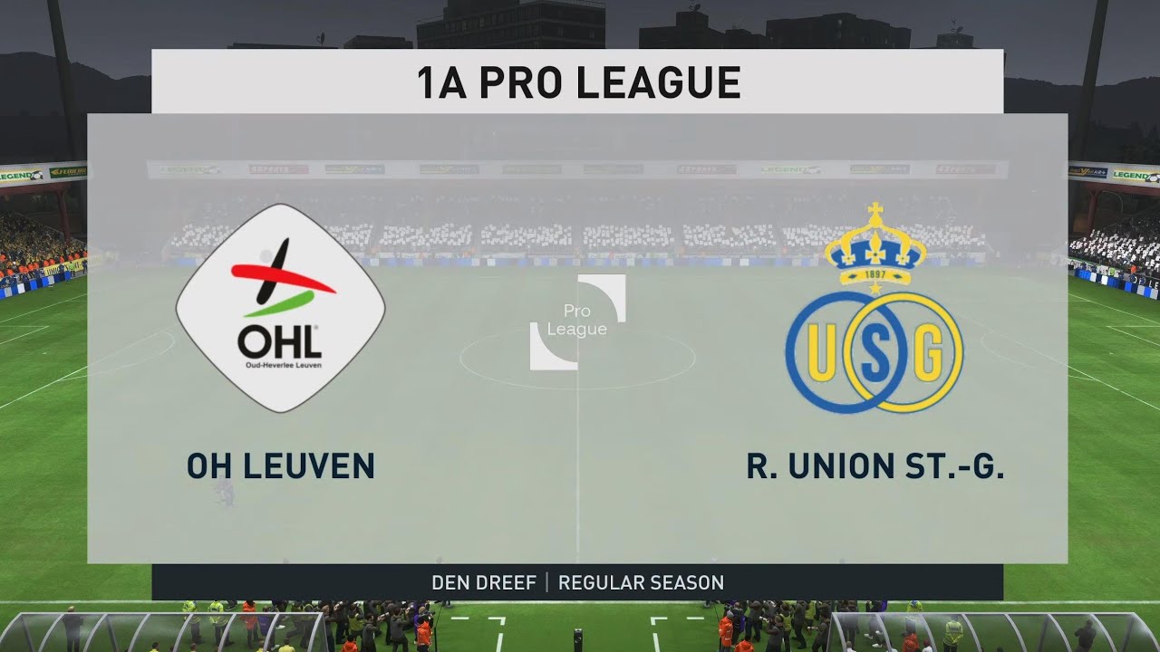 4kPS5 | #BR04 | OH Leuven VS R. Union ST.-G. | FIFA23 | FullGamePlay ...