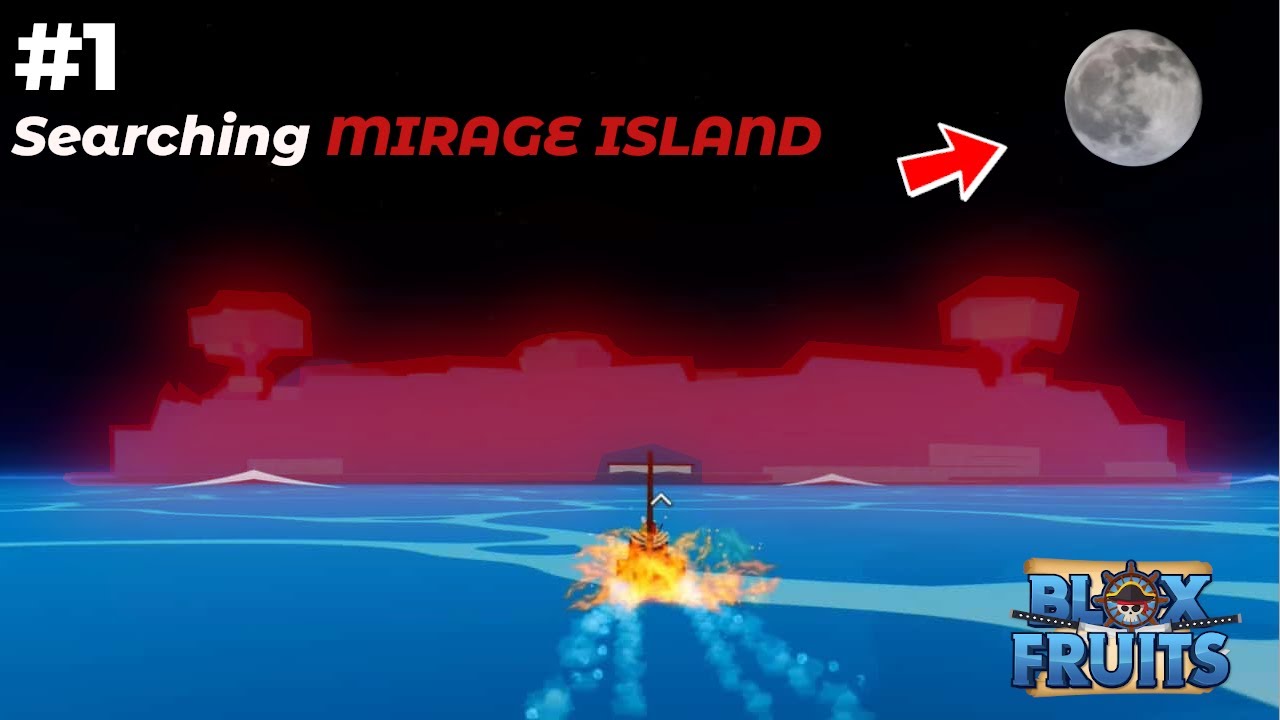 Finding Mirage Island For RACE V4 I Blox Fruits Indonesia - YouTube