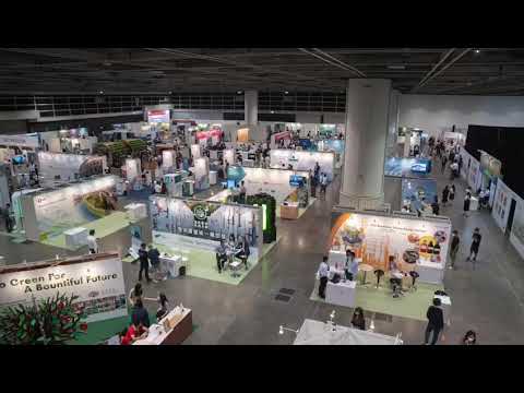 Time lapse of ReThink HK 2021 show floor