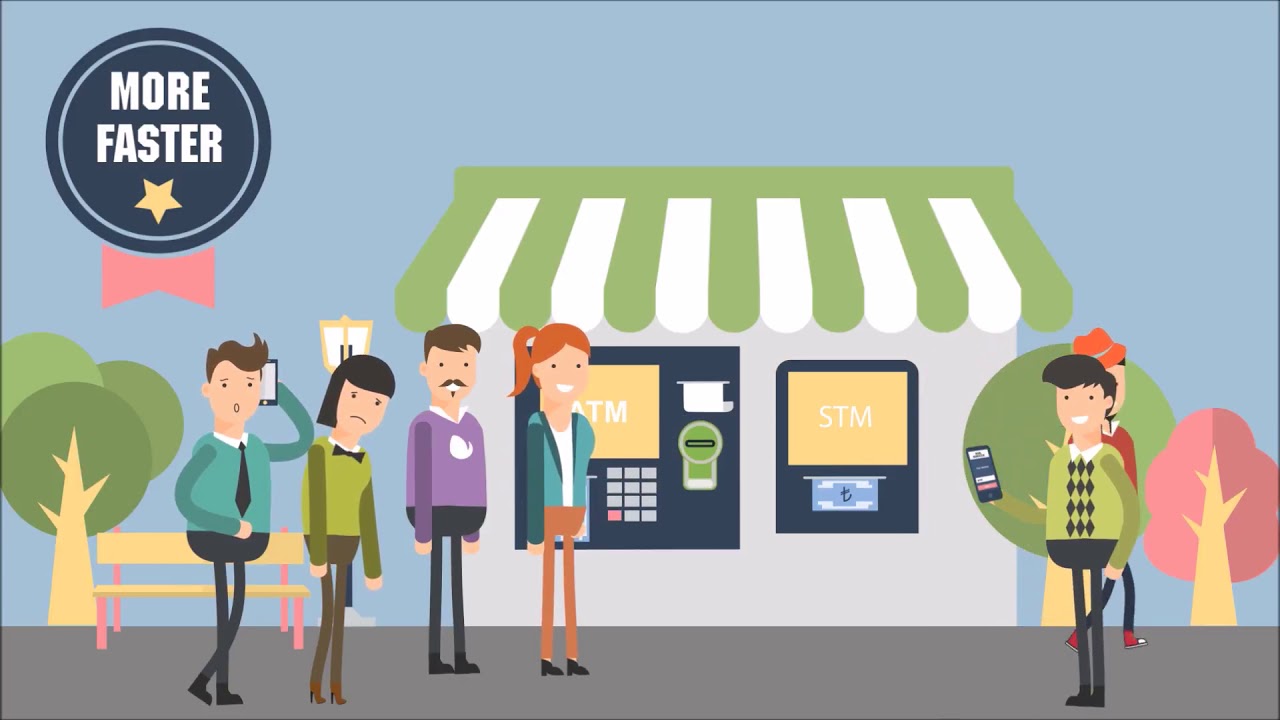 STM Smart Teller Machine English version - YouTube