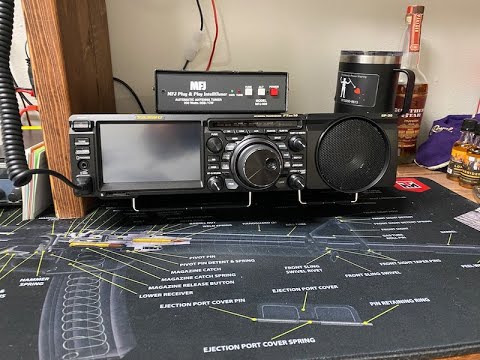 First power on Of new Yaesu FTDX-10 and seeing what it sounds like ...