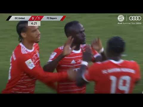 Sadio Mane First Goal for Bayer Munich | vs DC. United
