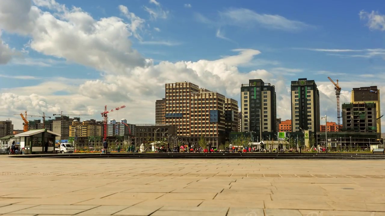 Үндэсний цэцэрлэгт хүрээлэн "UB Park" TimeLapse HD - YouTube