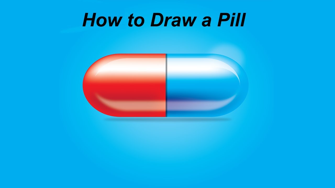 How to Draw a Pill | ADOBE ILLUSTRATOR 2021 TUTORIAL FOR BEGINNERS ...