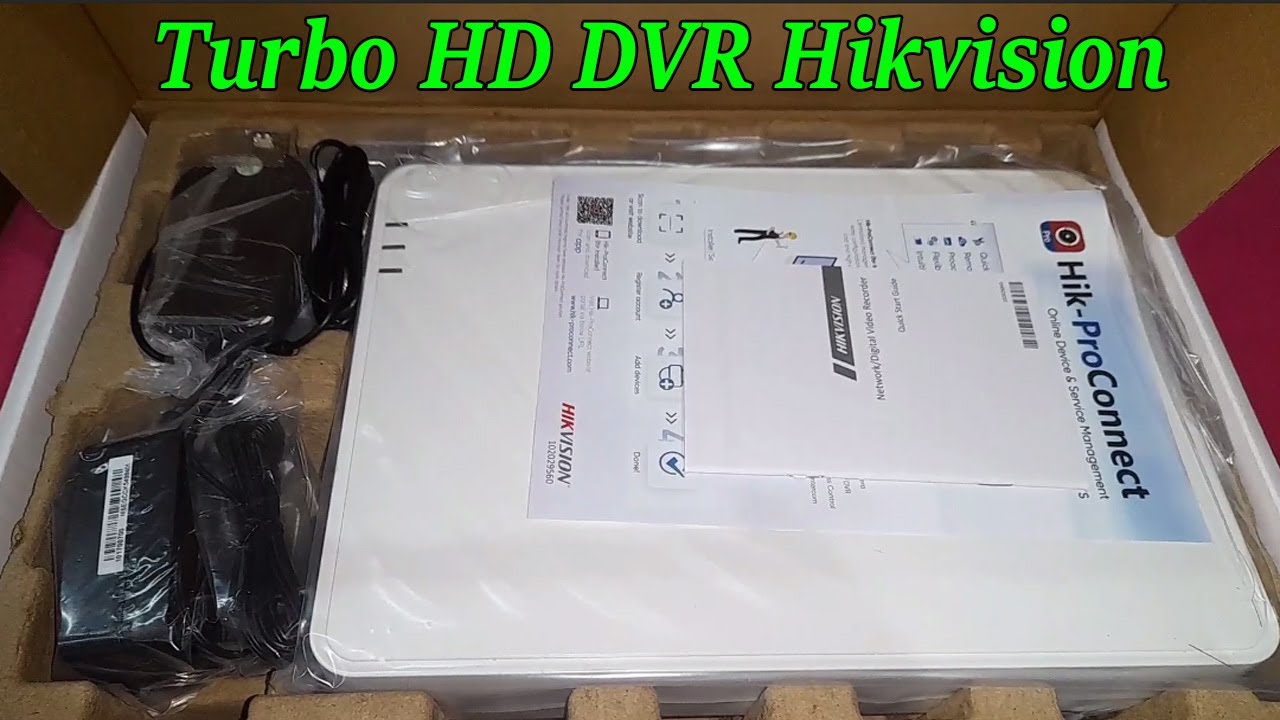 فتح علبة ومراجعة دي في ار هيكفيجن iDS-7116HQHI-M1/S - YouTube