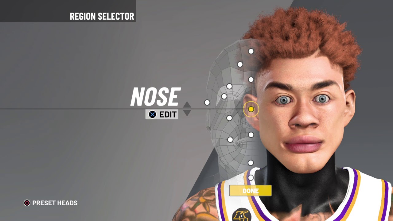 NBA 2K20 best cheesy face creation - YouTube