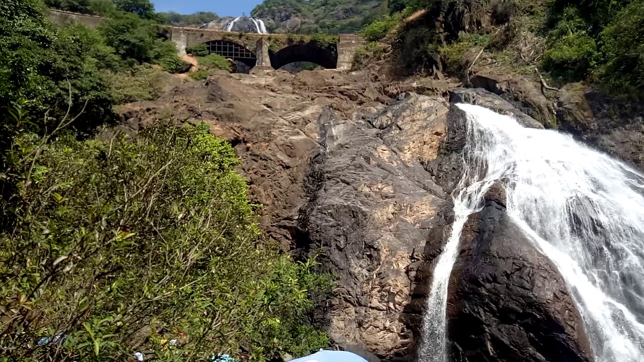 Dooth sagar water falls...Goa -karnataka border - YouTube