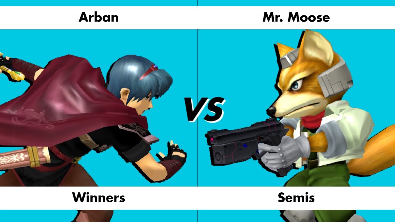 Smash It Up #117 - Winners Semis - Mr. Moose (Fox) vs Arban (Marth ...