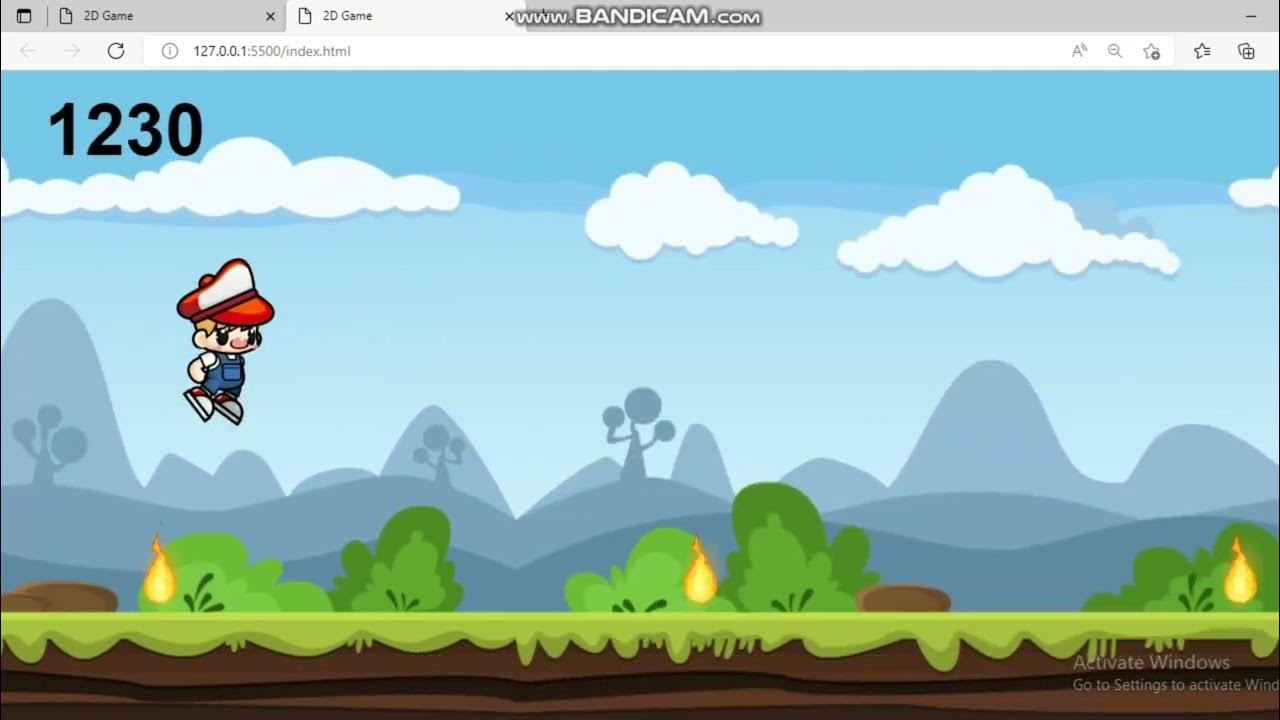 JavaScript 2D Game - YouTube
