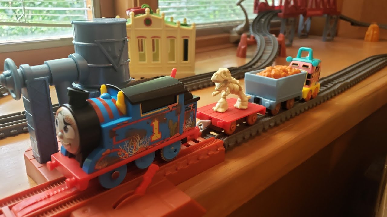 Custom Thomas All Engines Go Dinosaur Pack for cousin - YouTube