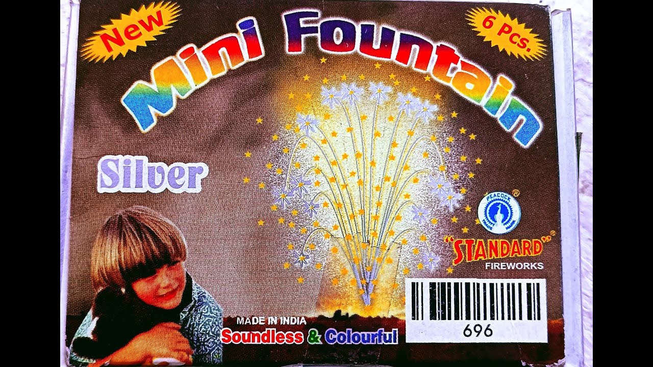 mini fountain STANDARD FIREWORKS - YouTube