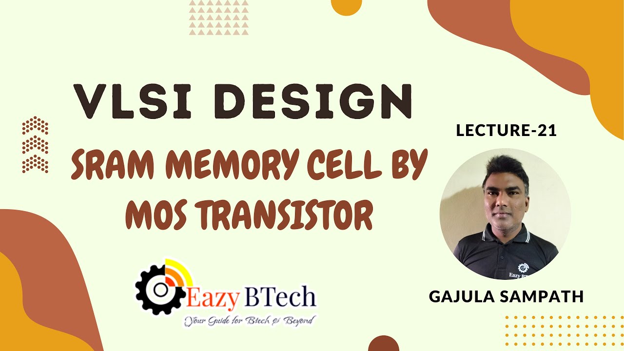 Array Subsystem || Sram Memory Cell By MOS Transistor || Lecture 21 ...