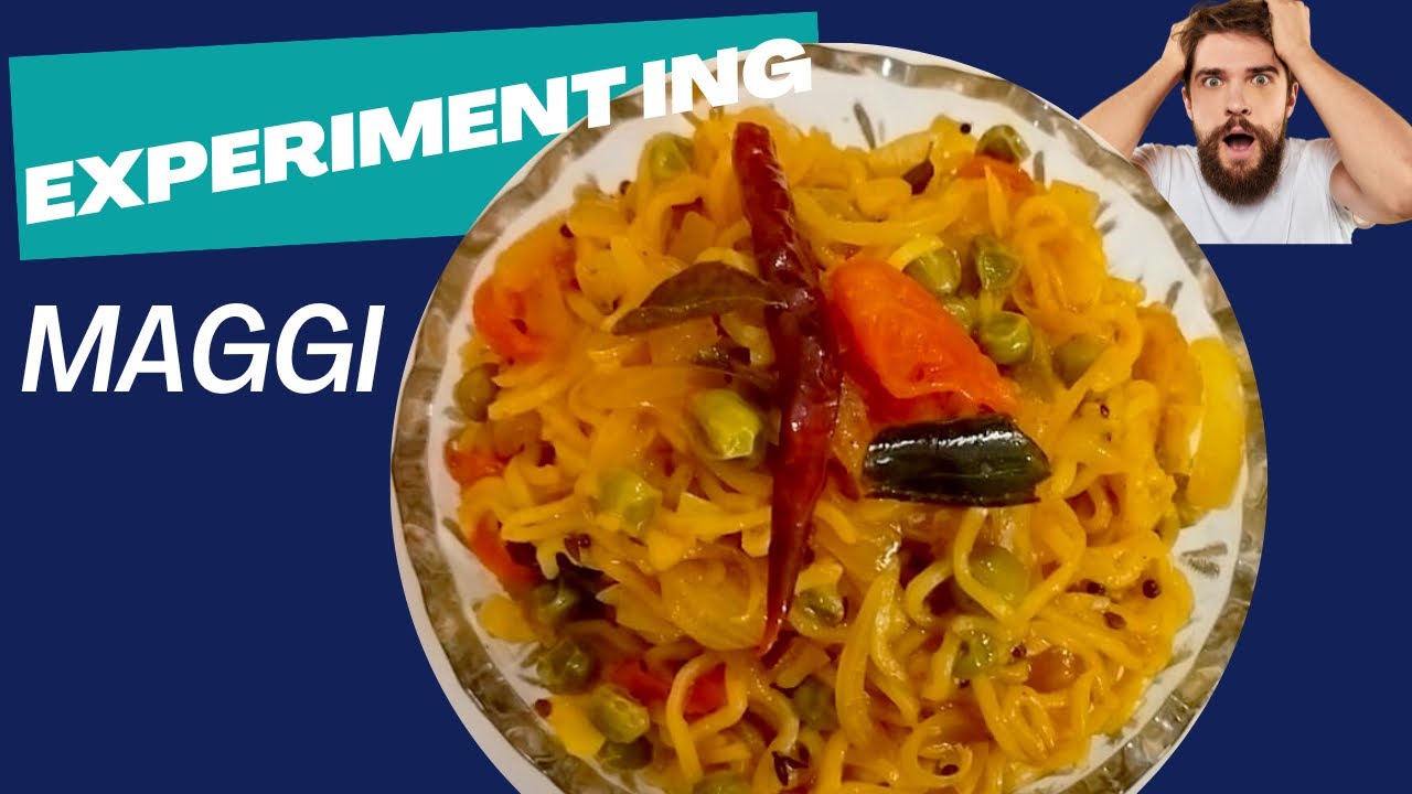 Do you like this Maggi 🫢: Must Try this recipe at home जब आप घर पर ...