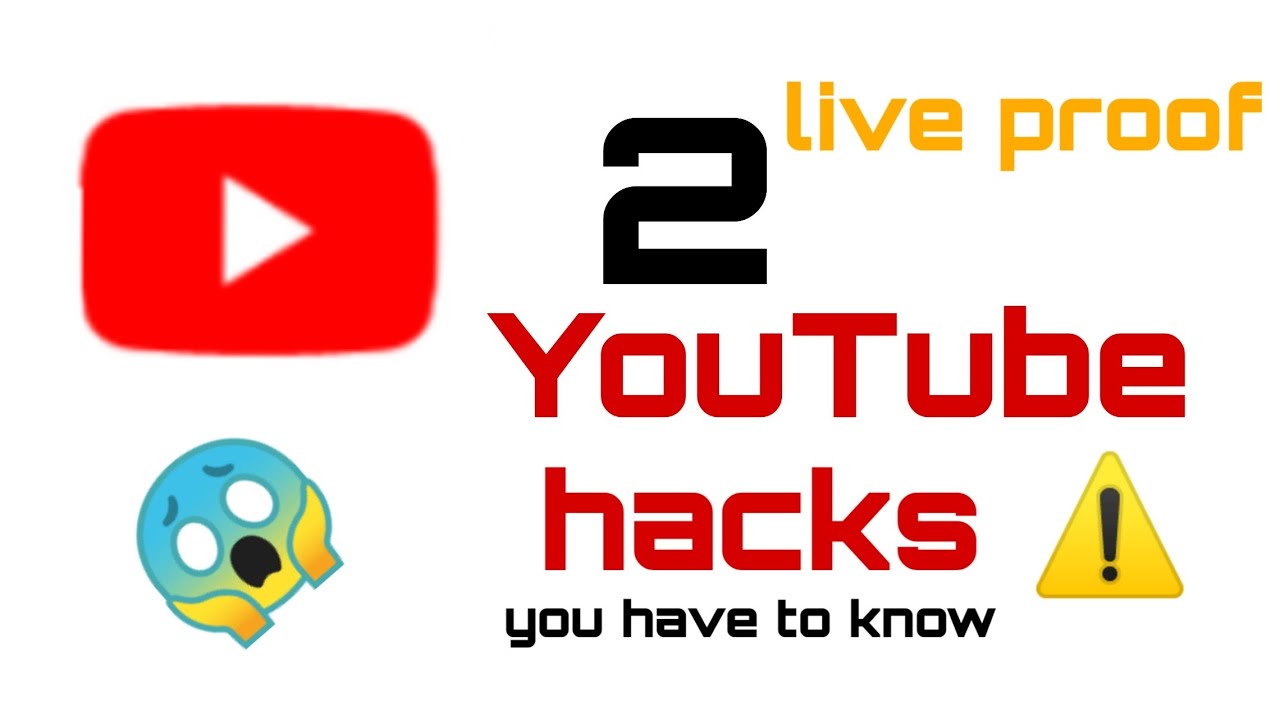2 Most useful YouTube hacks you have to know ! - YouTube