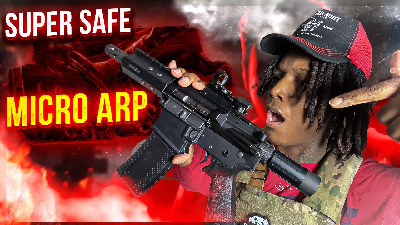 HOW I BUILT A SUPER SAFE MICRO AR PISTOL - YouTube