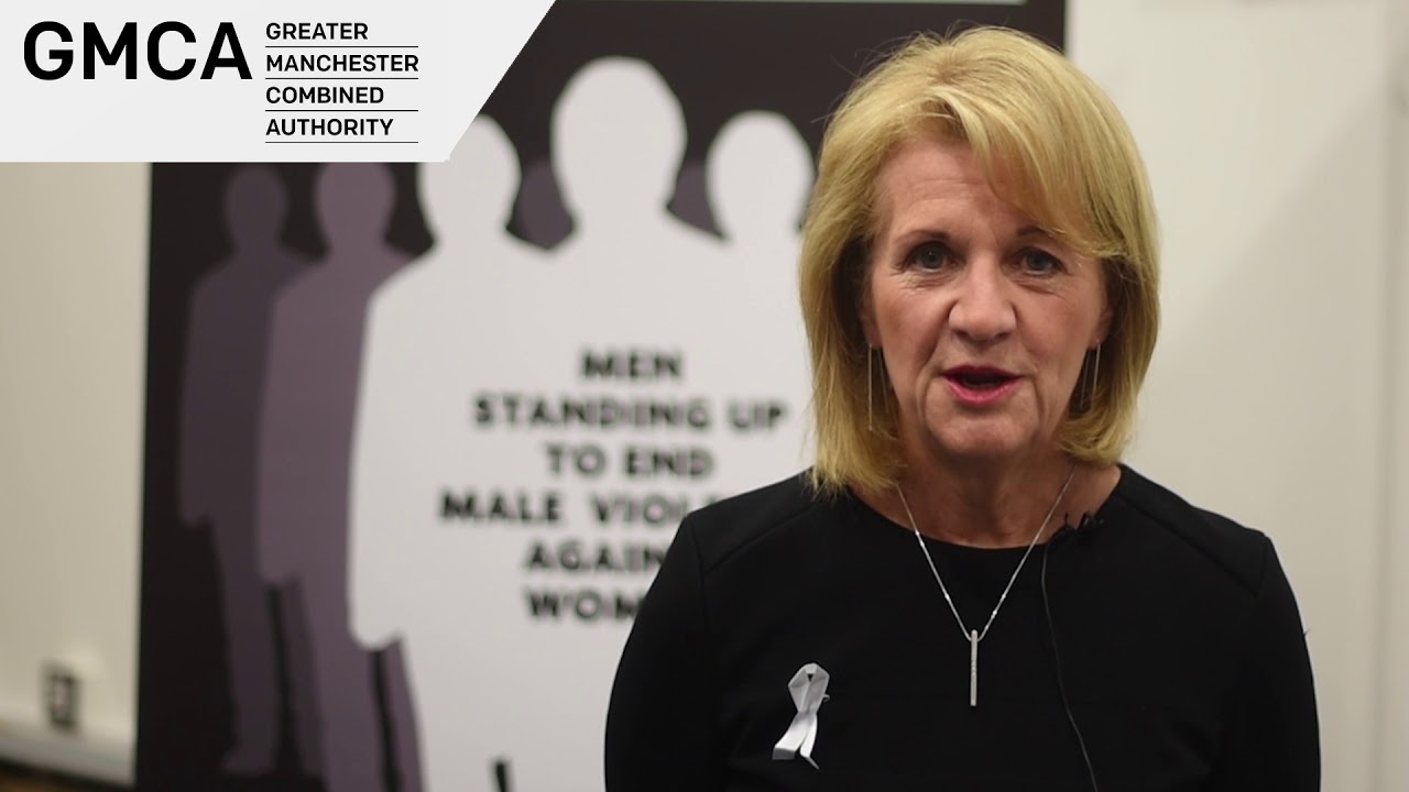 Deputy Mayor Bev Hughes accepts White Ribbon UK workplace accreditation ...