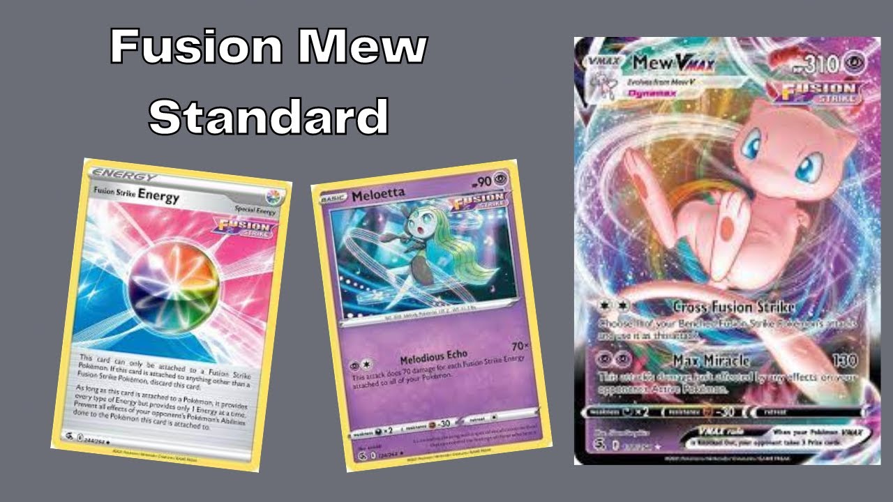 Fusion Mew Paldea Evolved Deck Profile and Gameplay- PTCG Live - YouTube