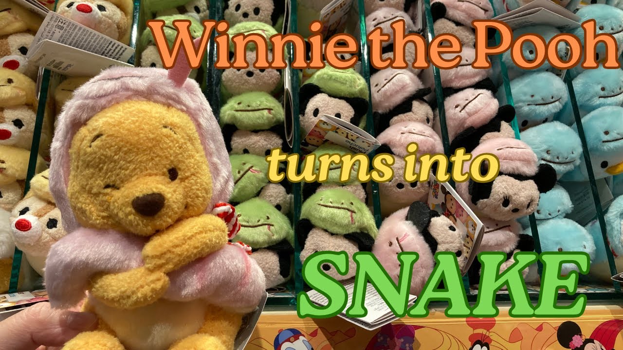 Winnie the Pooh in SNAKE OUTFIT😍😍 Mickey Minnie Donald Duck all the ...