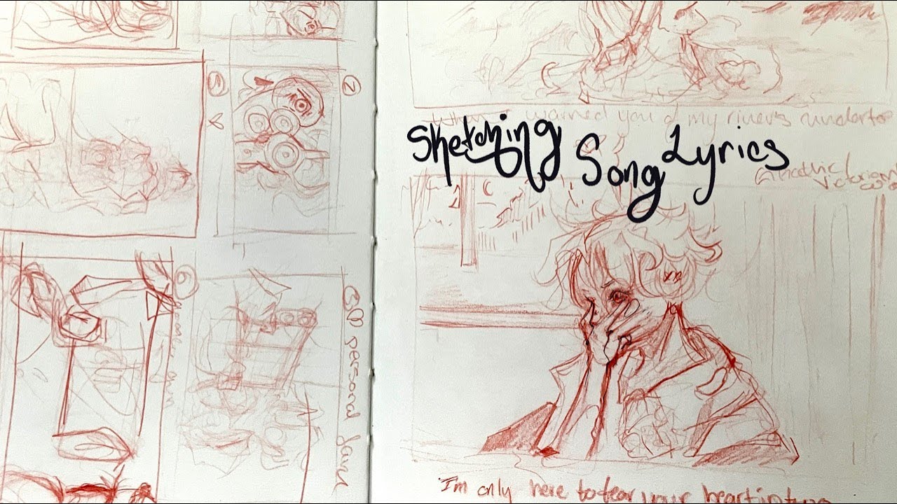 Sketching Songs || Thumbnail for Song Inspired Art - YouTube