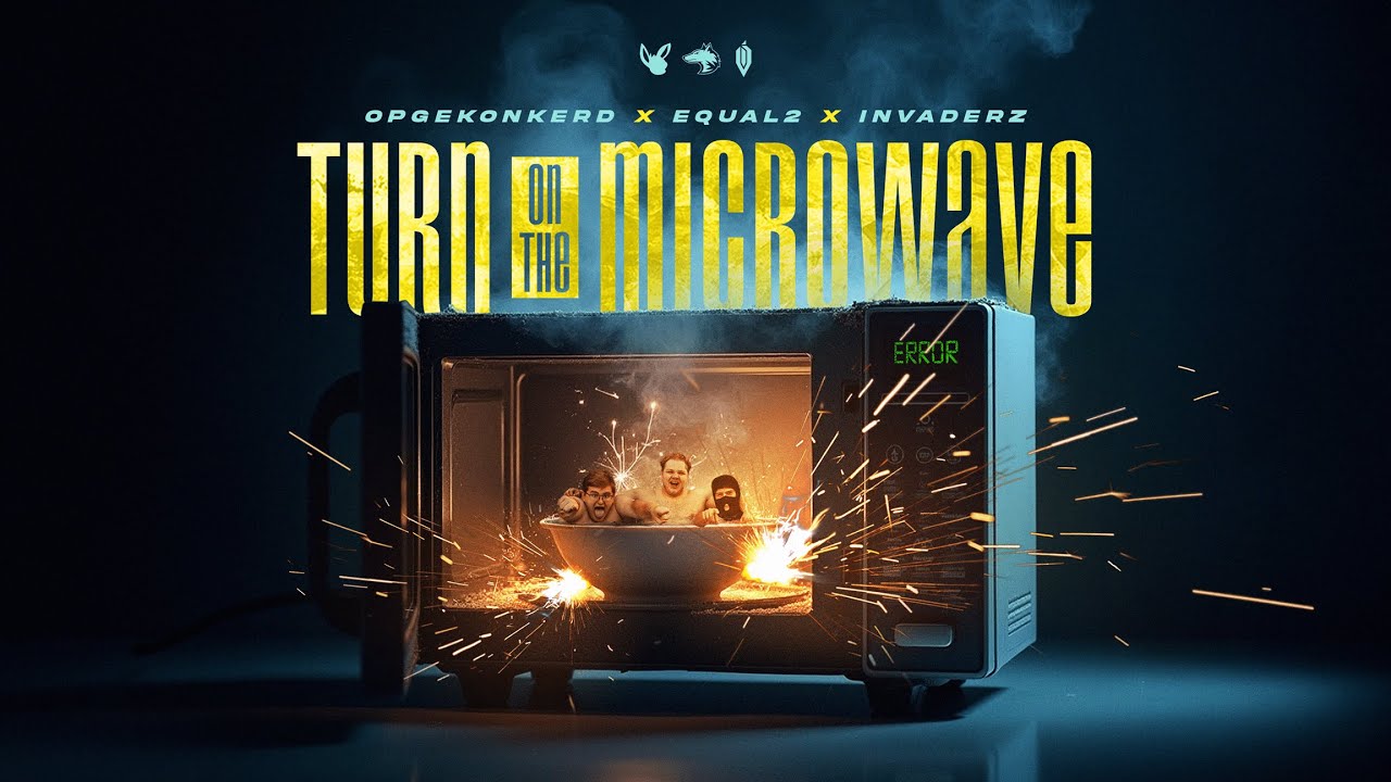 Opgekonkerd, EQUAL2 & Invaderz - TURN ON THE MICROWAVE (Official ...