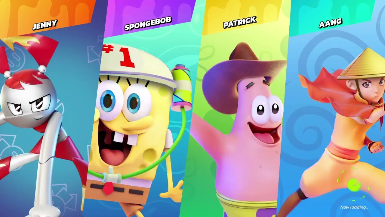 Request:Jenny Vs SpongeBob/Patrick/Aang|Nickelodeon All-Star Brawl ...