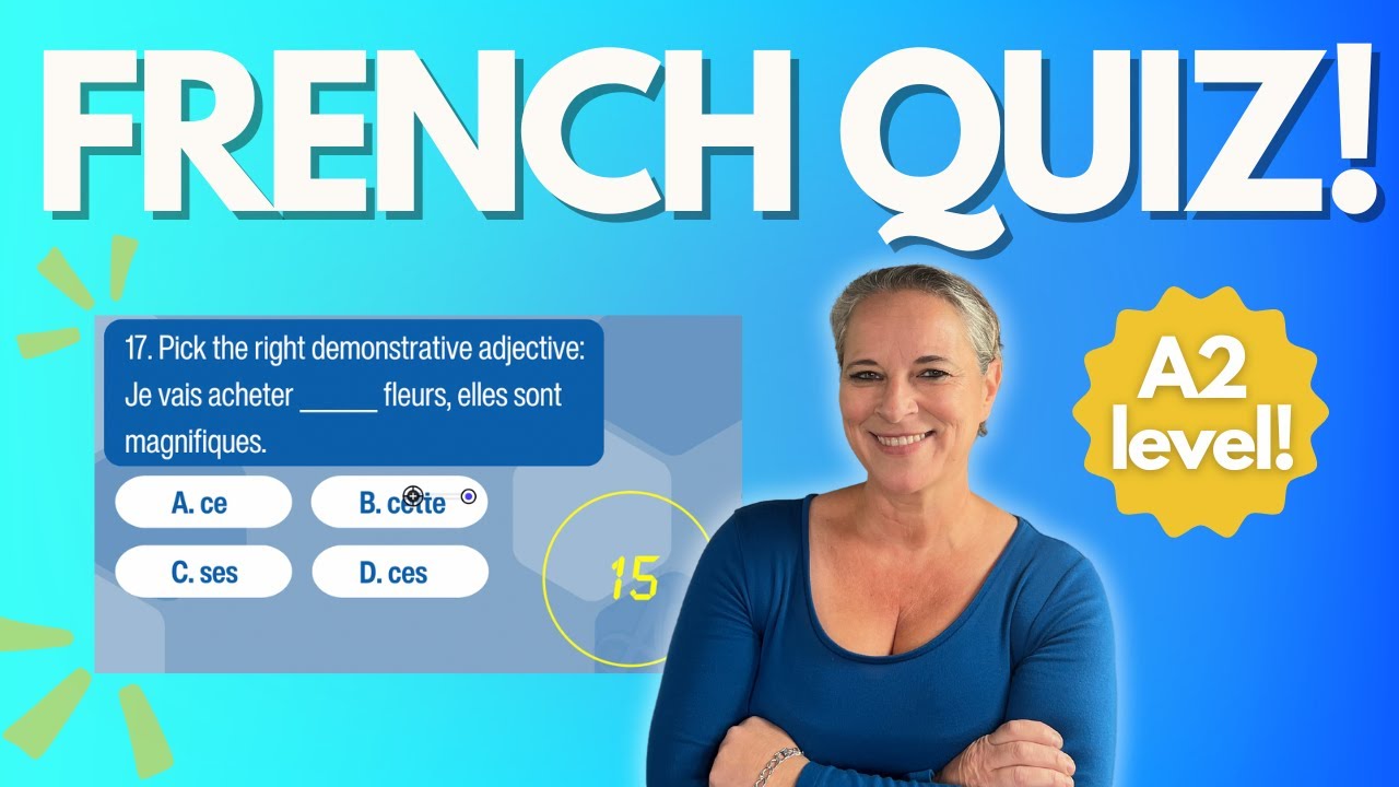 A2 Level French Test | Beginner / Elementary French - YouTube