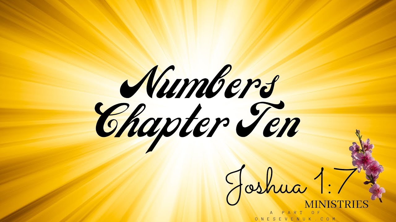 Numbers Chapter 10 Modern English Version Audio Bible Reading 🎧 ️ - YouTube
