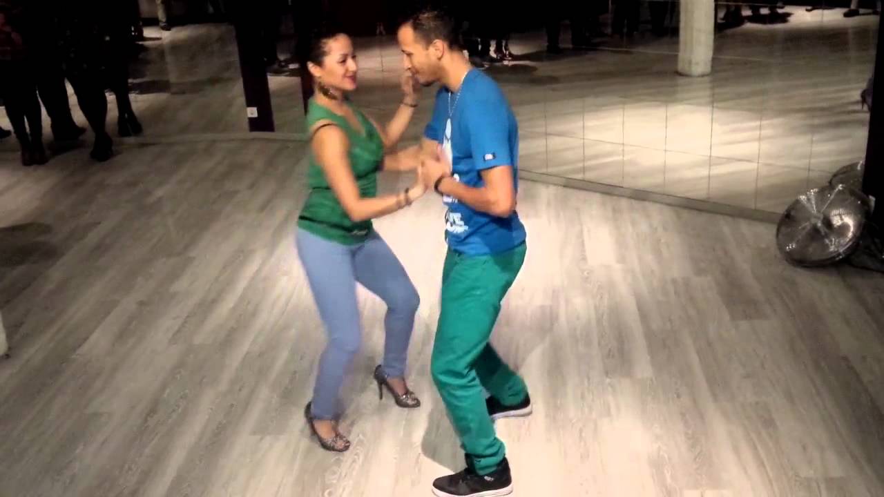 Démo Bachata Dominicaine 2014 02 21 Step One - YouTube