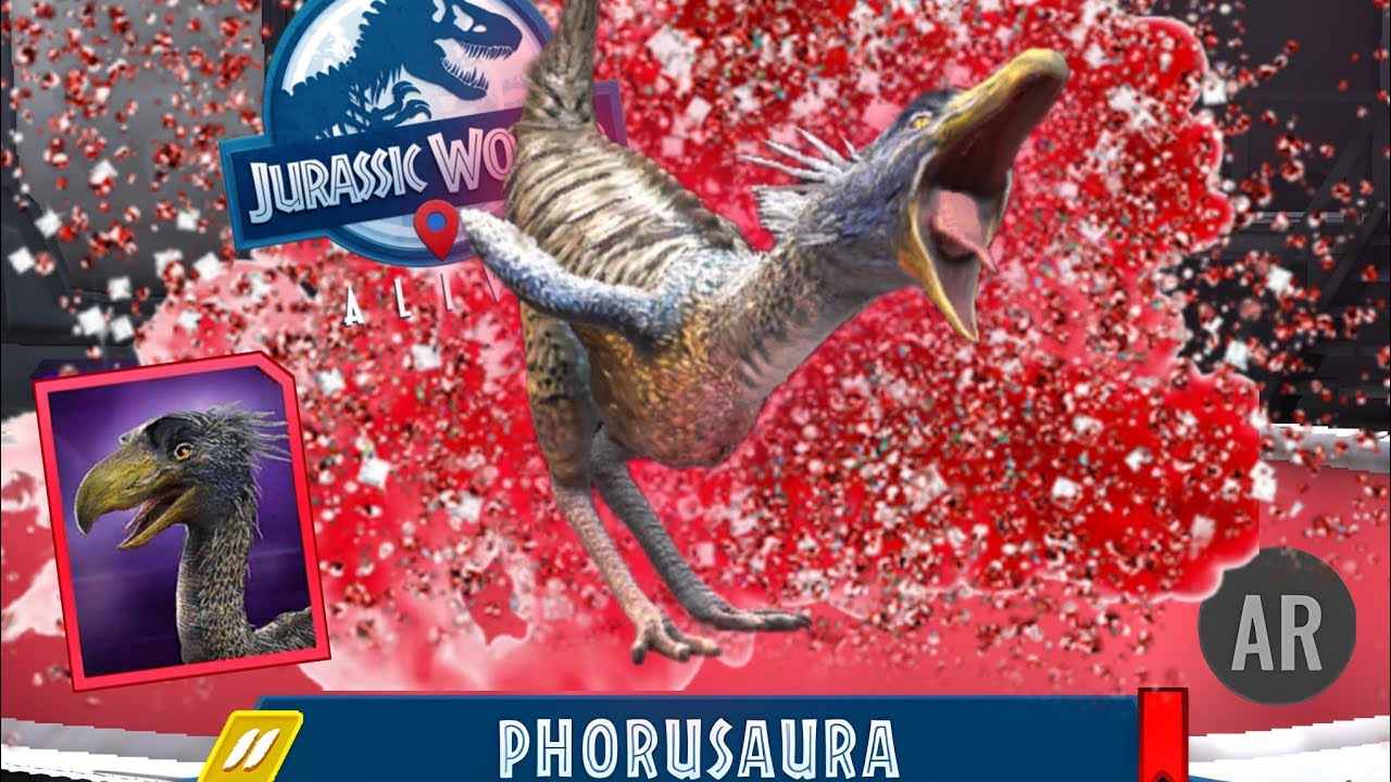 "Phorusaura💥Joins the Hunt! Legendary Speed and Power!- Jurassic world ...
