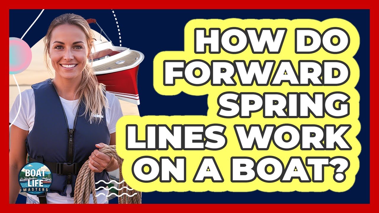 How Do Forward Spring Lines Work On A Boat? - YouTube