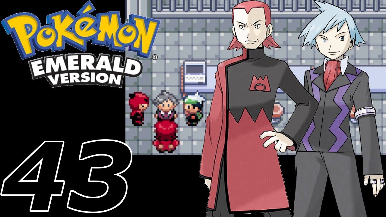 Pokémon Emerald - Episode 43: Showdown at the Mossdeep Space Center ...
