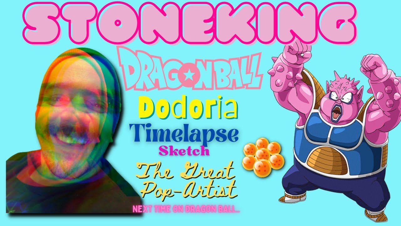 Dragon Ball Z Dodoria Timelapse Drawing Sketch Stoneking Next Time On ...