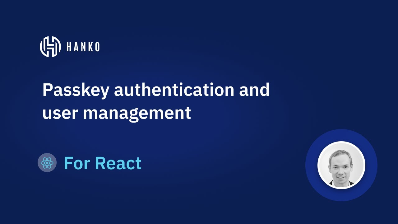 Passkey Authentication And User Management For React In 10 Minutes Youtube