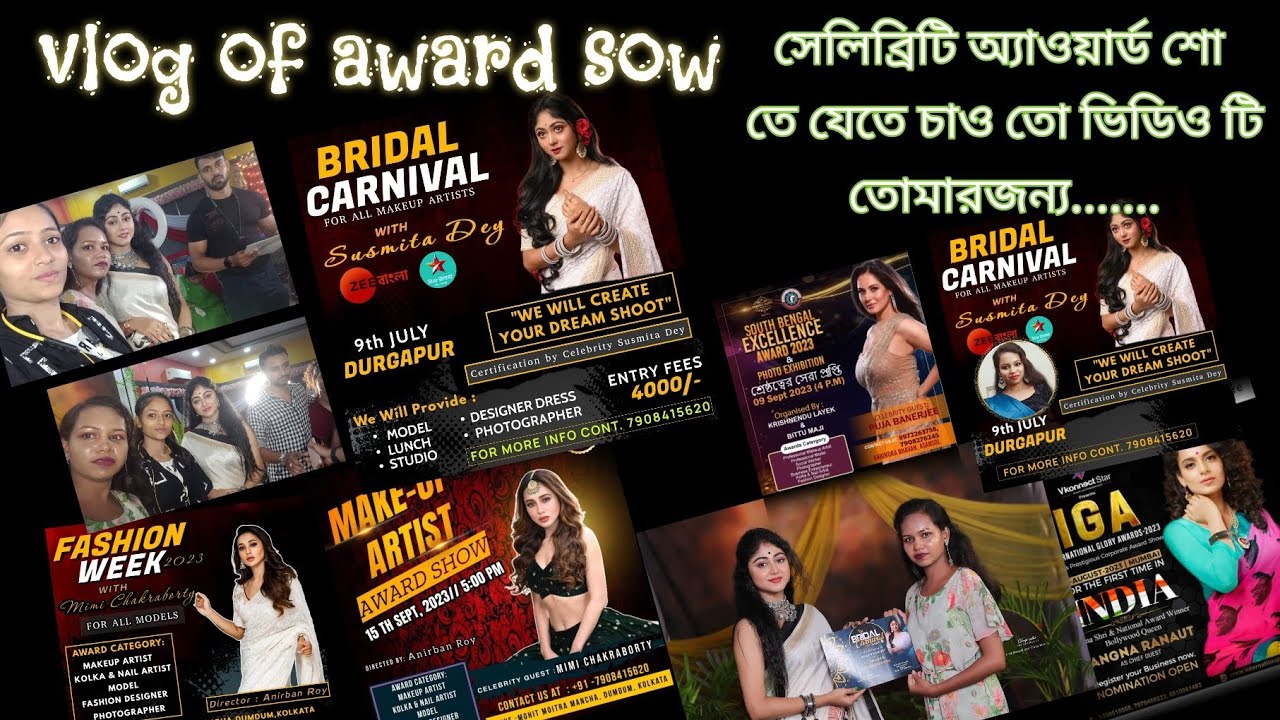 vlog of award sow - YouTube