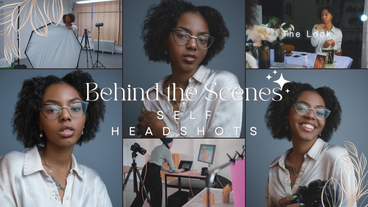 Behind the Scenes || Self-Professional Headshots - YouTube