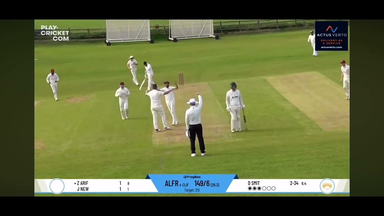 LBW Decision (Out) - YouTube